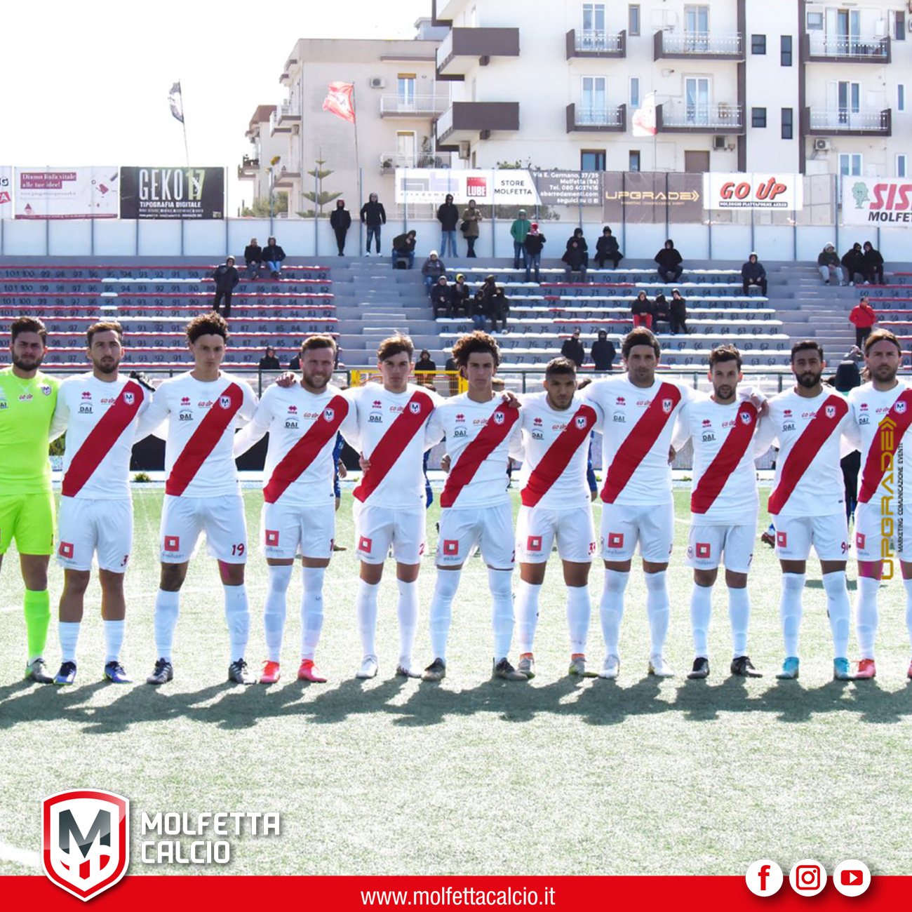 MOLFETTA CALCIO - MARTINA CALCIO 0-1: IL TABELLINO | Molfetta Calcio