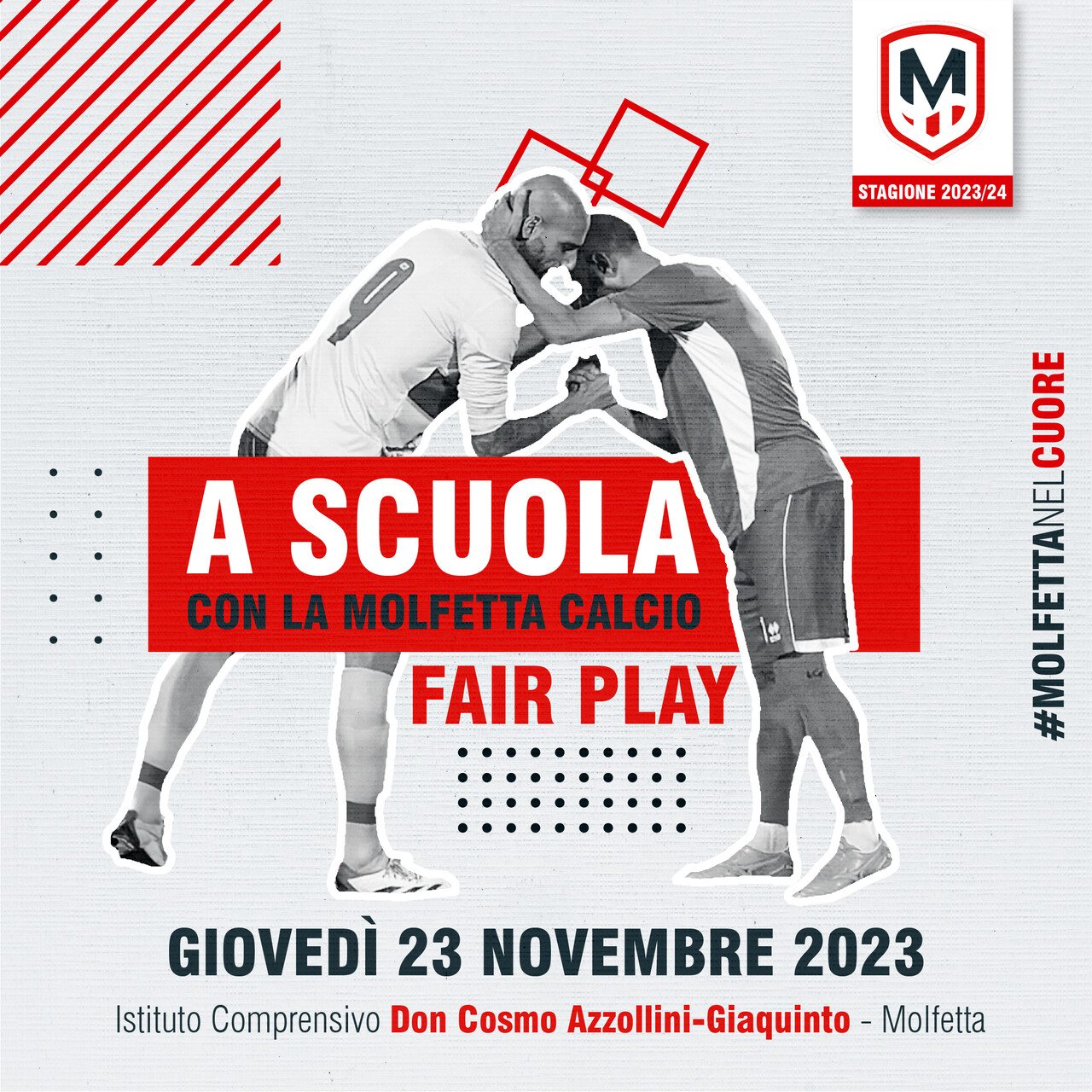 Fair Play e Calcio: La Giornata della Molfetta Calcio alla Scuola ...