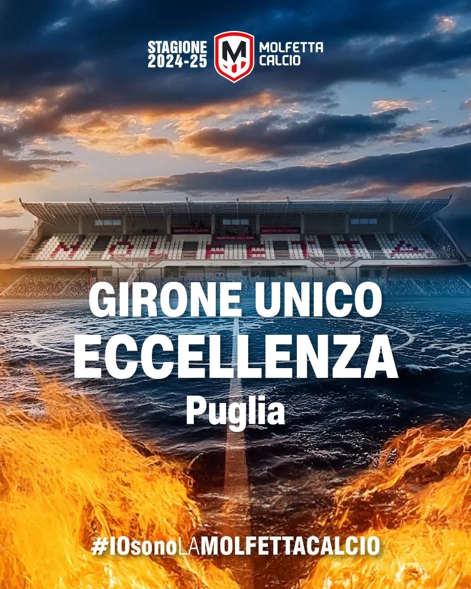 Campionato di Eccellenza Puglia 2024/2025: Ecco le 20 squadre ...